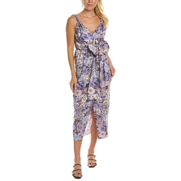 Rebecca Taylor | Dresses | Rebecca Taylor Womens Poppy Field Maxi Dress ...